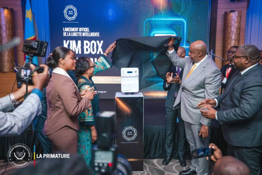 RDC : lancement officiel de la KIM BOX une logette électrique ...